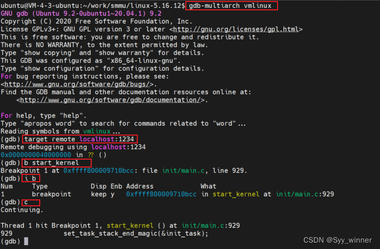 GDB+Qemu调试ARM64 linux内核_qemu-system-arm64 运行linux-CSDN博客