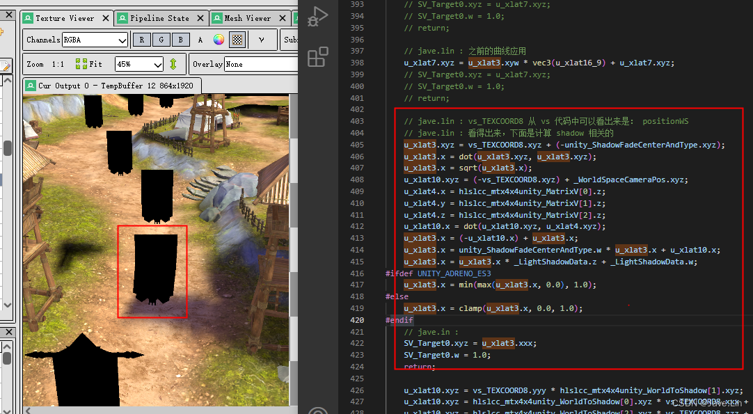 Unity 记一次,使用 Renderdoc 调试 渲染 异常 的过程unity Renderdoc Csdn博客