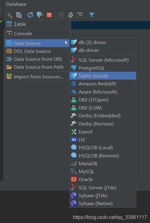 pycharm - 关于使用数据库 sqlite报错：java.lang.ClassNotFoundException_java.lang.classnotfoundexception ...