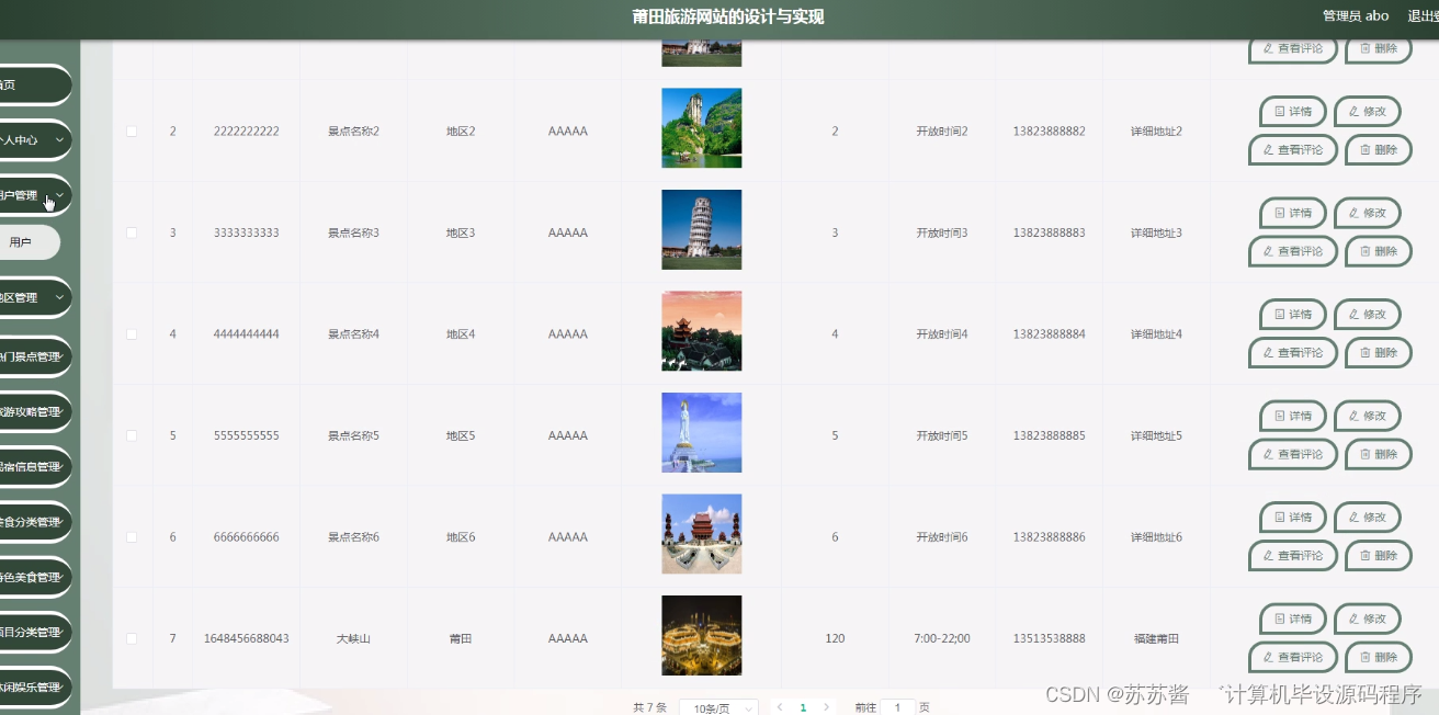 Nodevue毕设莆田旅游网站的设计与实现（程序mysqlexpress）基于vue的旅游网站毕业设计 Csdn博客
