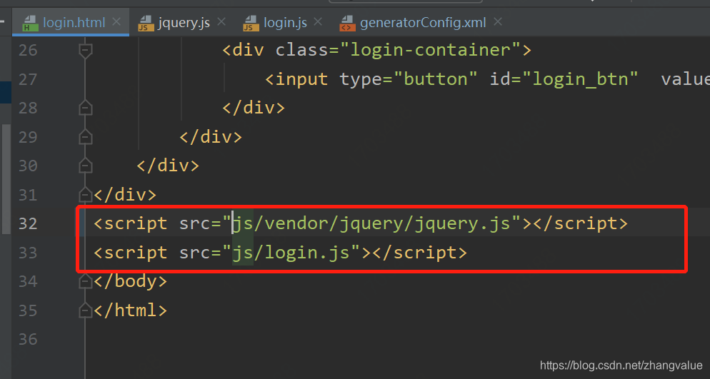 JQuery中 Uncaught ReferenceError: $ is not defined_referenceerror: value is not defined at yi ...