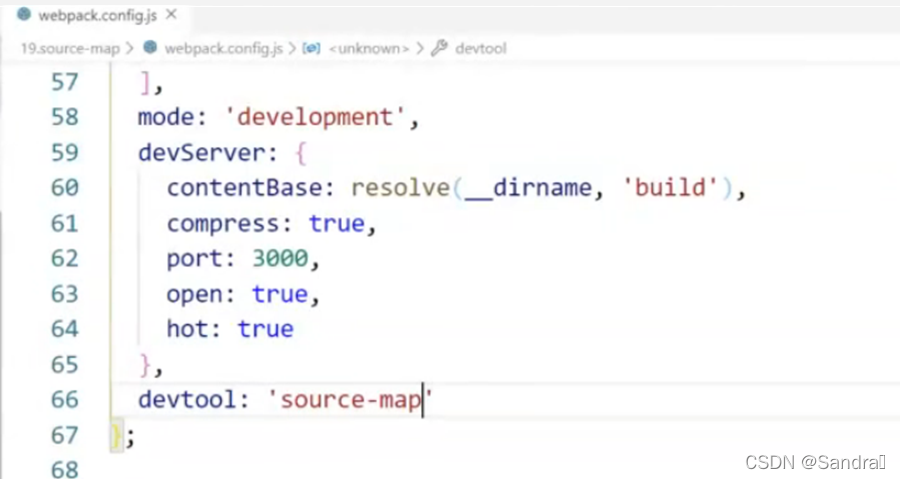 webpack学习Day8-source-map-CSDN博客
