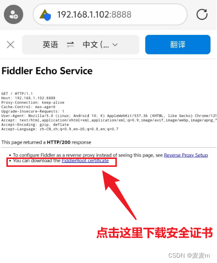 Fiddler抓包——手机APP_fiddler抓包手机app-CSDN博客