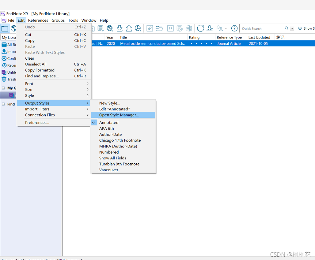 Endnote学习_endnote21 preview预览-CSDN博客