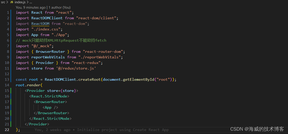 react 中使用react-dom/client渲染虚拟dom没法使用redux_react中client-CSDN博客