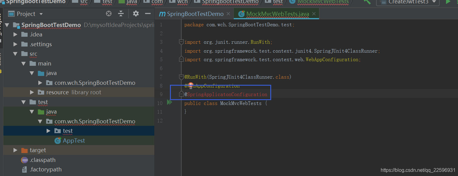 关于springboot Springapplicationconfiguration 注解不能用