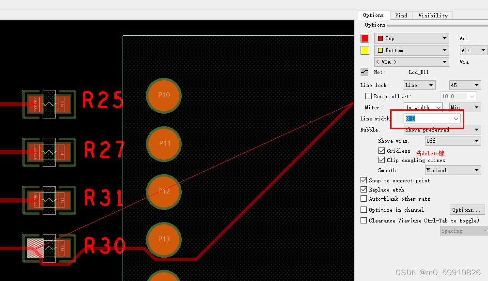 allegro如何删除line width（线宽）记录_怎么删除allegro记忆的线宽-CSDN博客