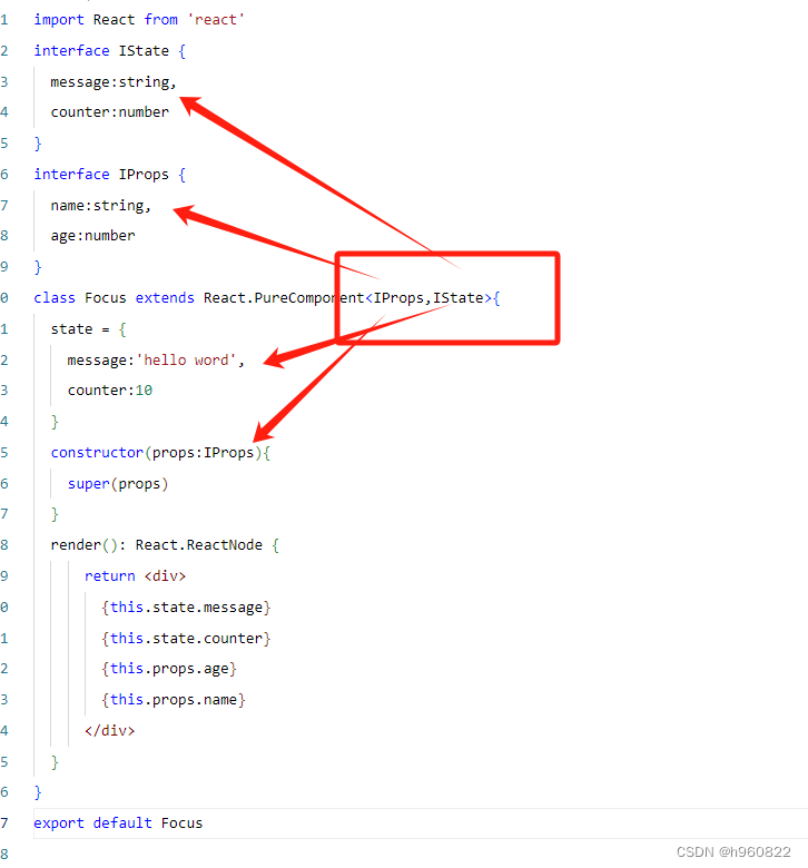 React关于类组件ts使用react中类组件和ts的结合 Csdn博客