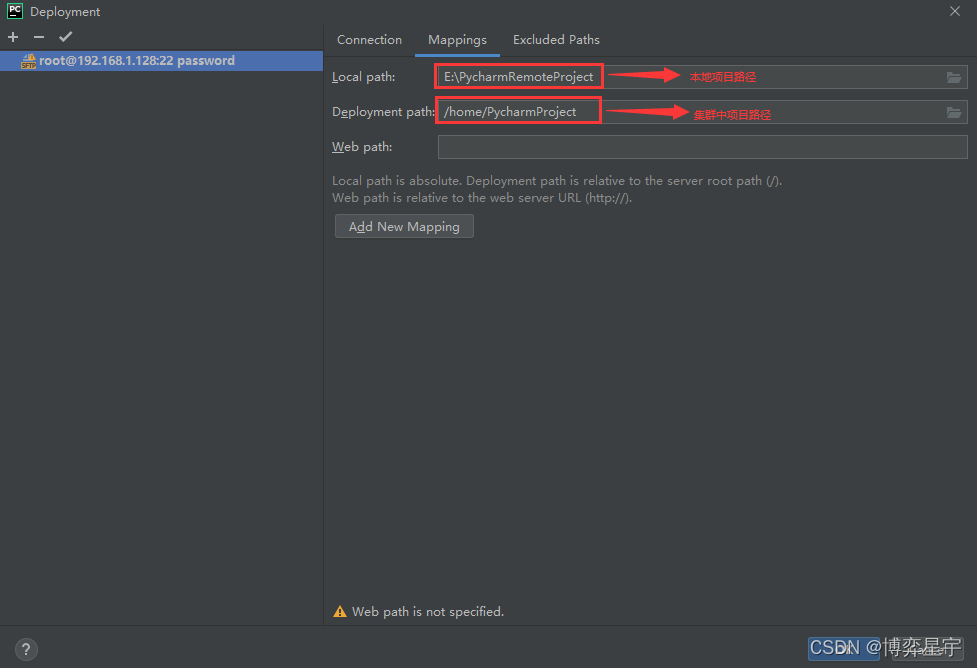 Pycharm通过SFTP远程连接Spark_pycharm sftp csdn-CSDN博客
