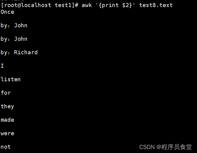 【Linux】 awk命令使用-CSDN博客