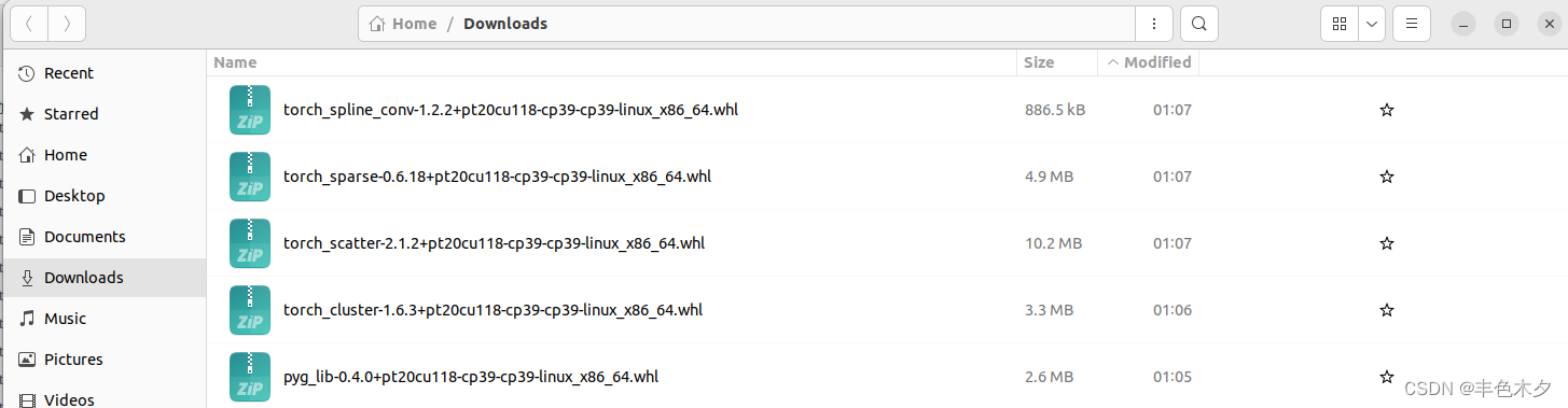 ubuntu22.04+pytorch2.3安装PyG图神经网络库_pyg-lib-CSDN博客