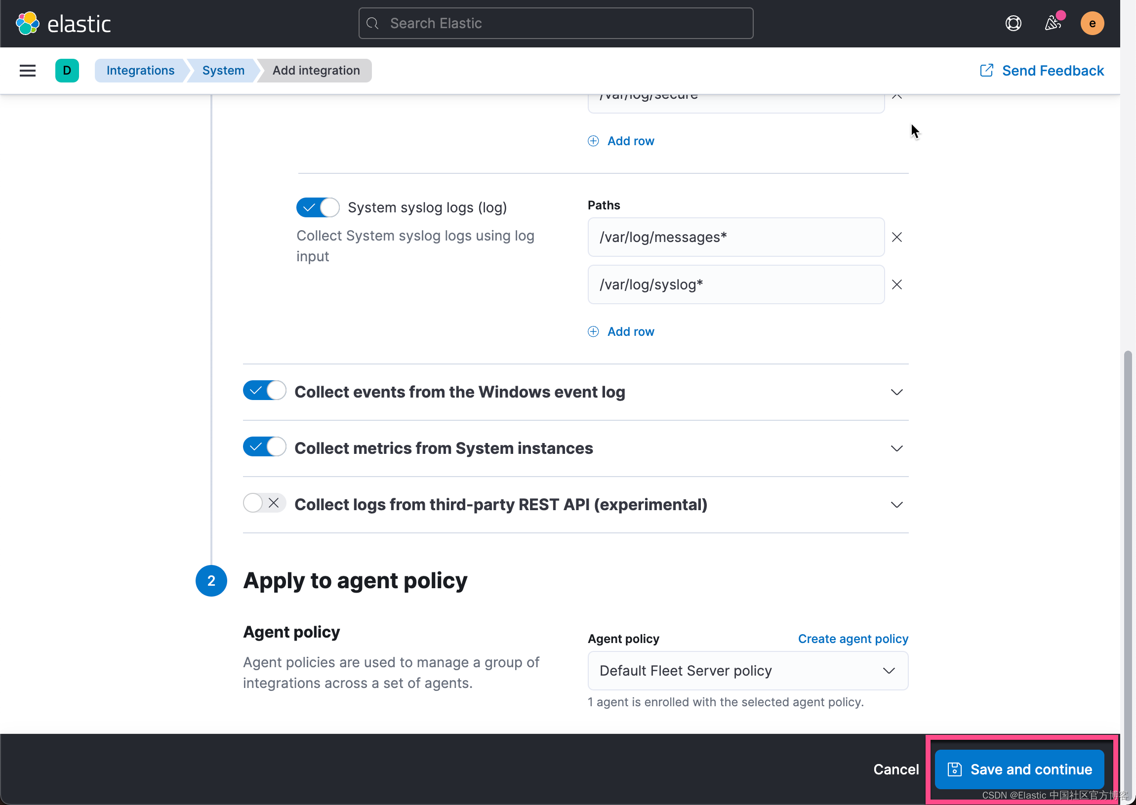 Observability：使用 Elastic Agent 来摄入日志及指标 - Elastic Stack 8.0-CSDN博客