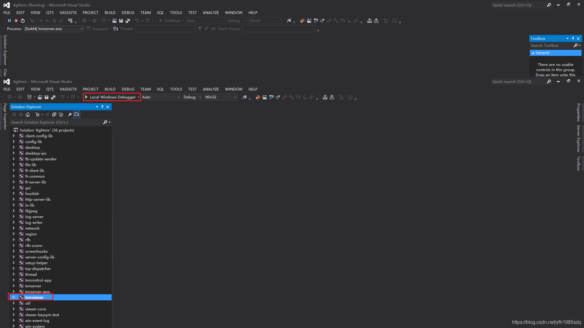 TightVNC二次开发(2) Windows下使用VS2012编译服务器端和客户端_tightvnc viewer的qt编译-CSDN博客