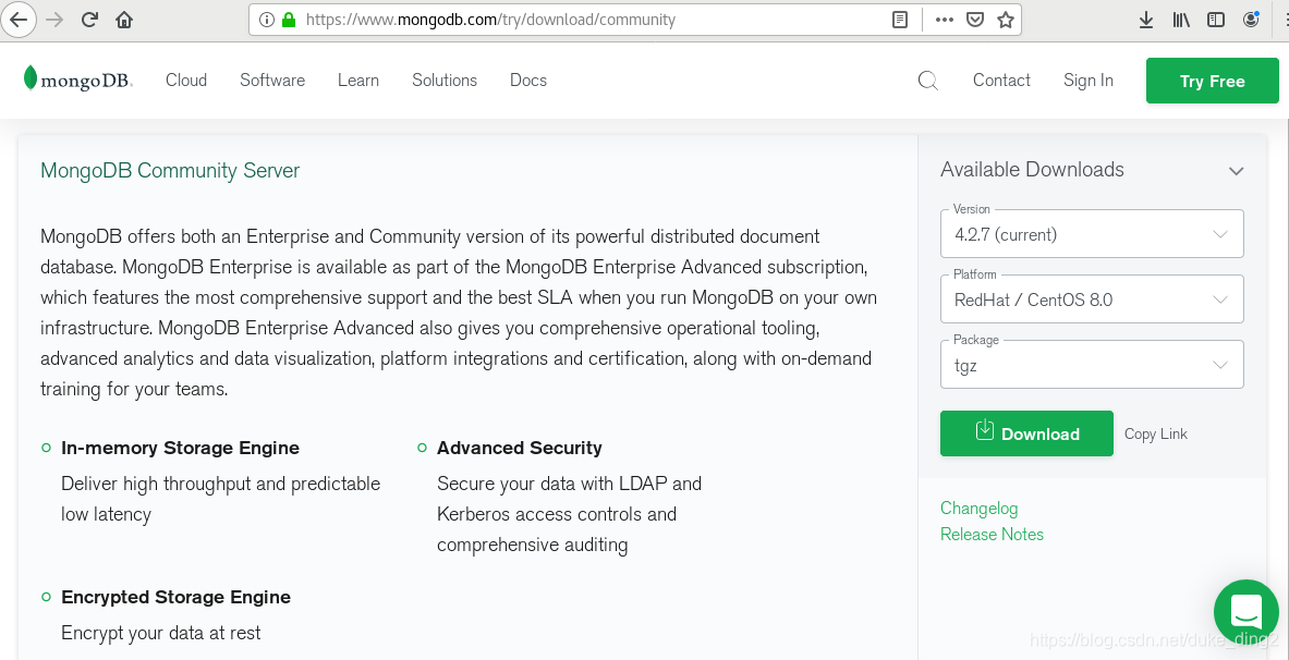 CentOS 8 安装Mongodb_centos安装 mongodb8.0 tar -zxvf-CSDN博客