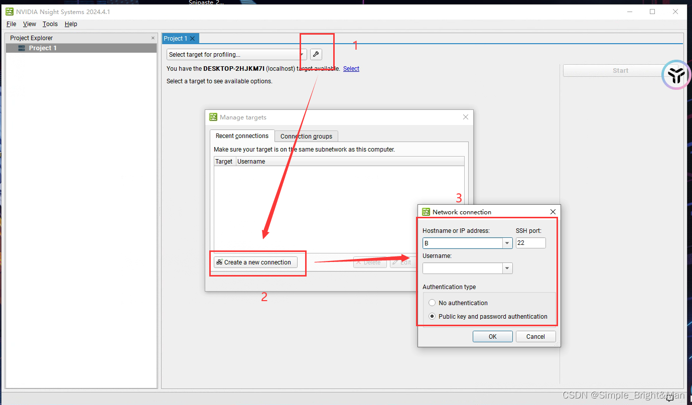 CUDA编程练习（八） Nsight System使用与服务器连接_nsys launch-CSDN博客