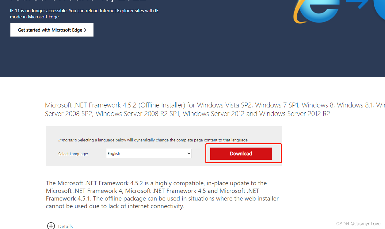 安装mysql时提示this Application Requires Net Framework 452的解决办法 Csdn博客