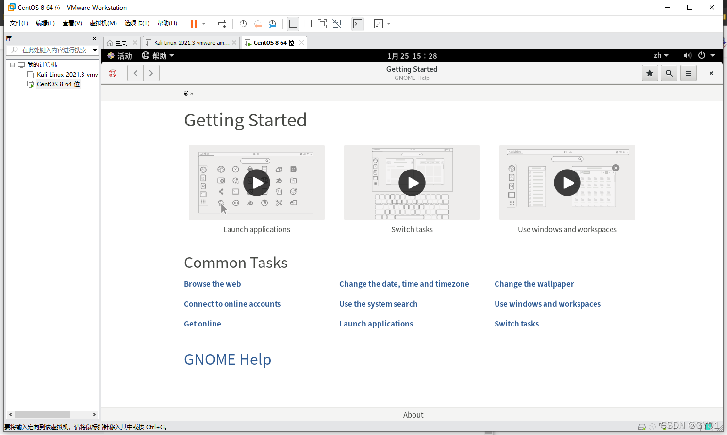Linux学习笔记Day01-01在虚拟机中下载Linux系统（centos）详细步骤，vmtools安装_虚拟机中常见操作系统下载-CSDN博客