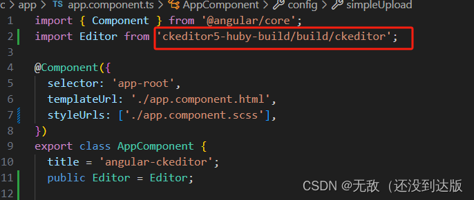 Angular中使用CKEditor5的简单图片上传适配器_ckeditor5-angular-CSDN博客