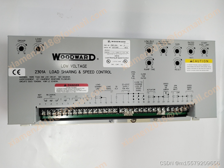 WOODWARD 2301A 9907-018调速控制器_woowdward2301调试线-CSDN博客