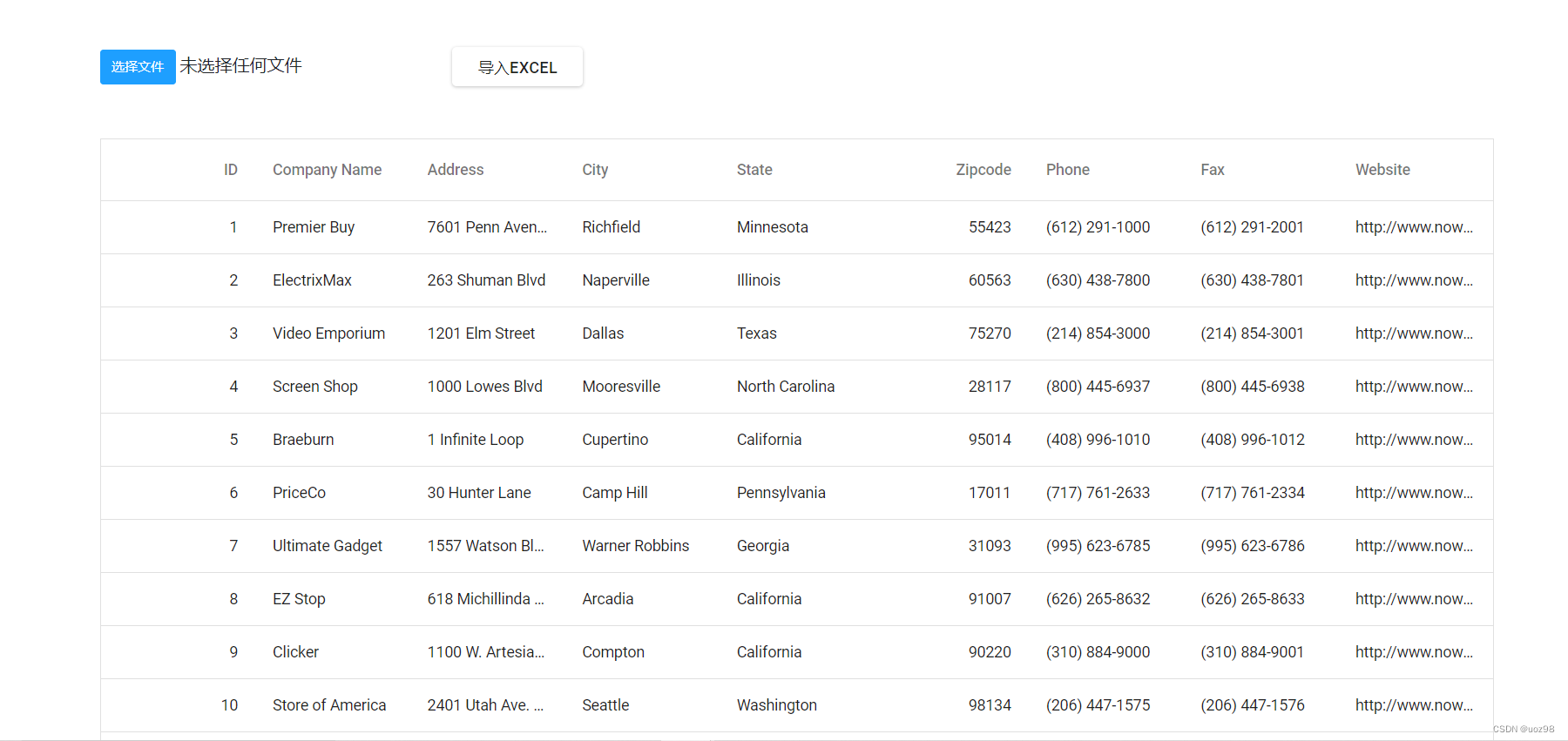 Asp.net core 6.0+DevExpress+Entity Framework Core (EF Core)+Sql Server DataGrid 导入EXCEL ...