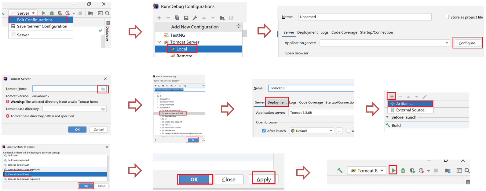【JavaWeb】手把手教你Eclipse、IDEA集成Tomcat构建Web应用_eclipse ide开发javaweb-CSDN博客