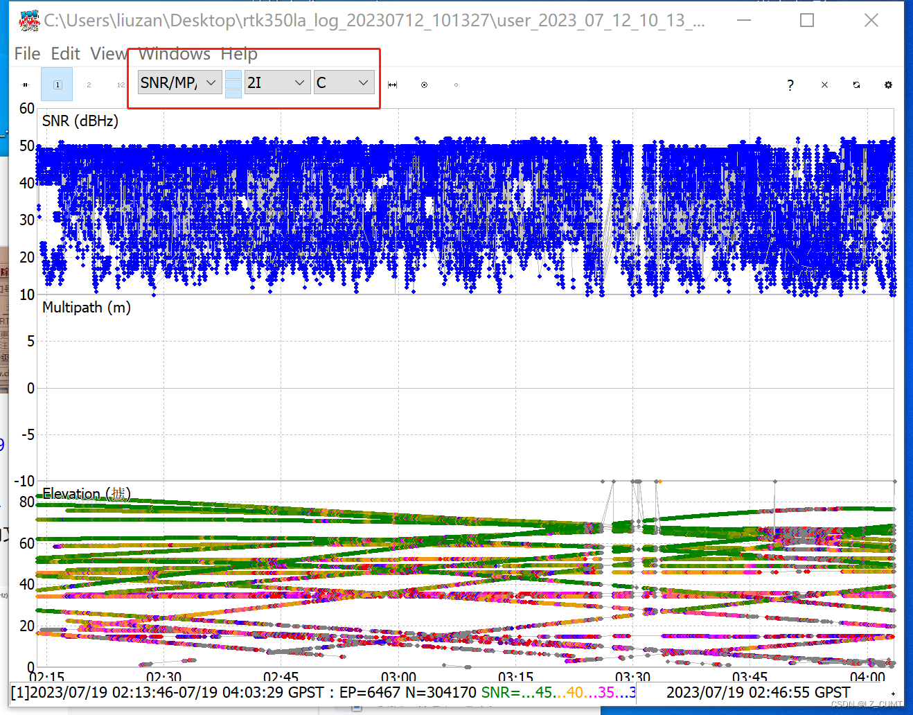 RTKPLOT导出卫星数据并进行Python天空图绘制_rtkplot 详解-CSDN博客