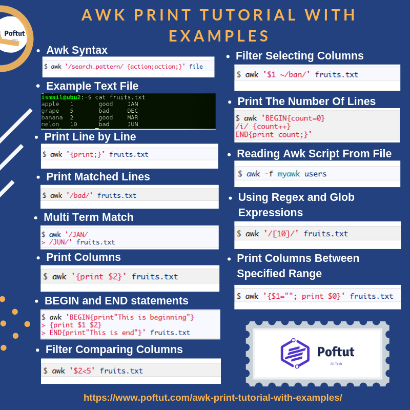 Awk打印教程及示例-CSDN博客