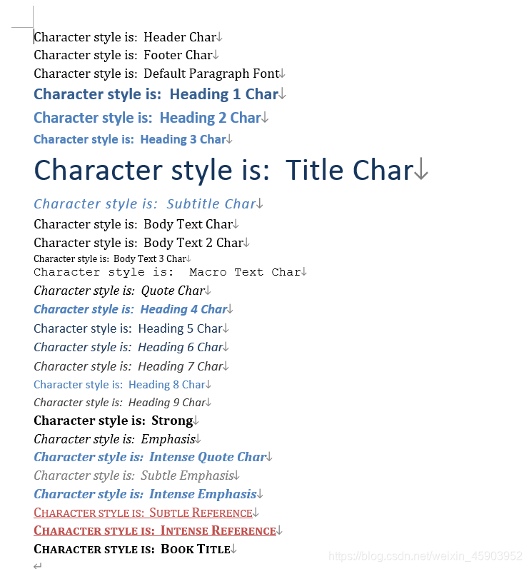 用python解析word文件(三):stylepython Docx Style Csdn博客