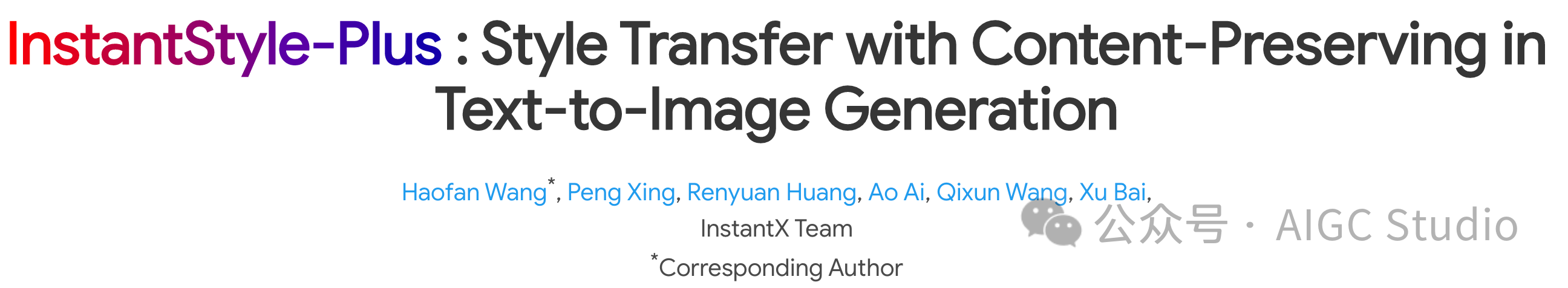 InstantStyle-Plus:风格转移与内容保留在文本到图像的生成-CSDN博客