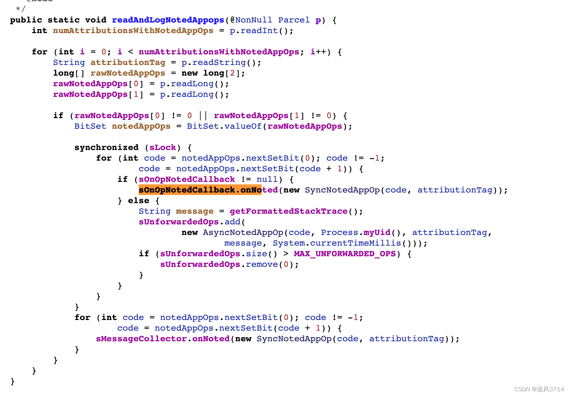 Android 11 AppOps setOnOpNotedCallback实现分析-CSDN博客