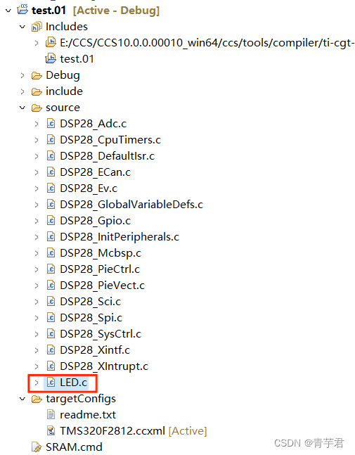 TMS320F2812 DSP实现数码管控制实验样例_ccs tms320f2812开发-CSDN博客