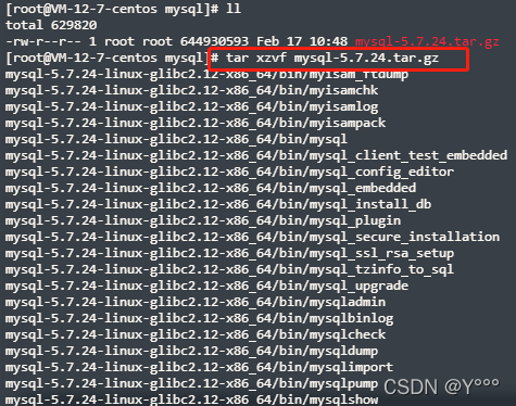 Linux安装MySQL_useradd -r -g mysql mysql-CSDN博客
