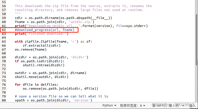 ubuntu openvoice部署过程记录，解决python3 -m unidic download 时 unidic无法下载的问题 ...
