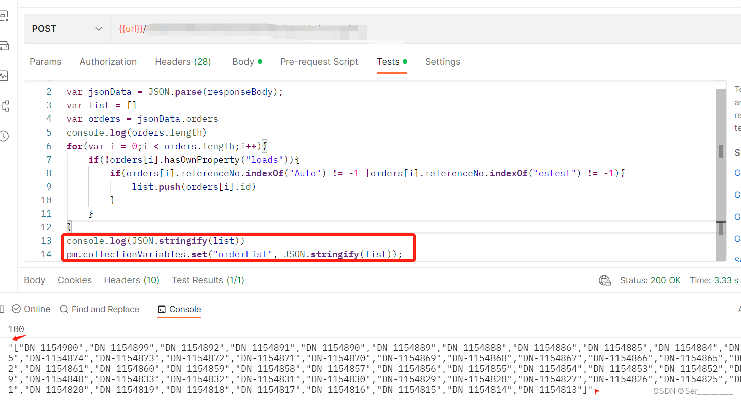 Postman 接口关联之传递List_postman json怎么传一个集合-CSDN博客