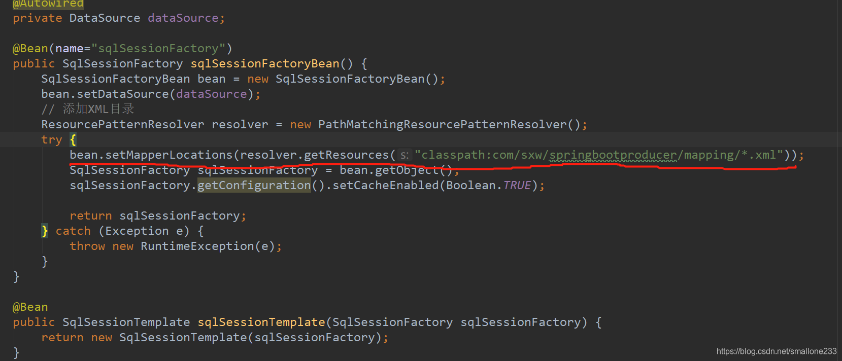 SpringBoot 异常 java.io.FileNotFoundException: class path resource [com/sxw/springbootproducer ...