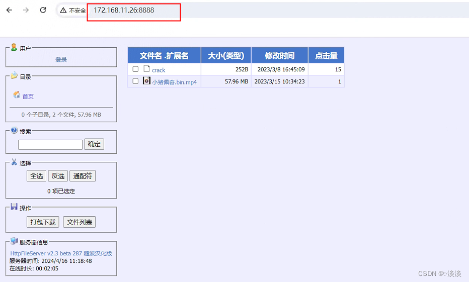 通过外网访问内网的hfs服务器_hfs配置-CSDN博客