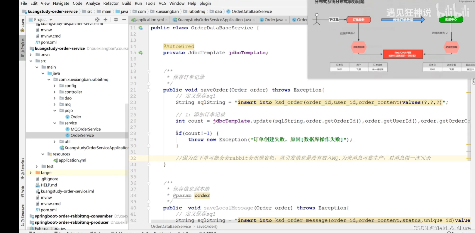狂神说Java之 rabbitmq高级分布式事务_狂神rabbitmq-CSDN博客