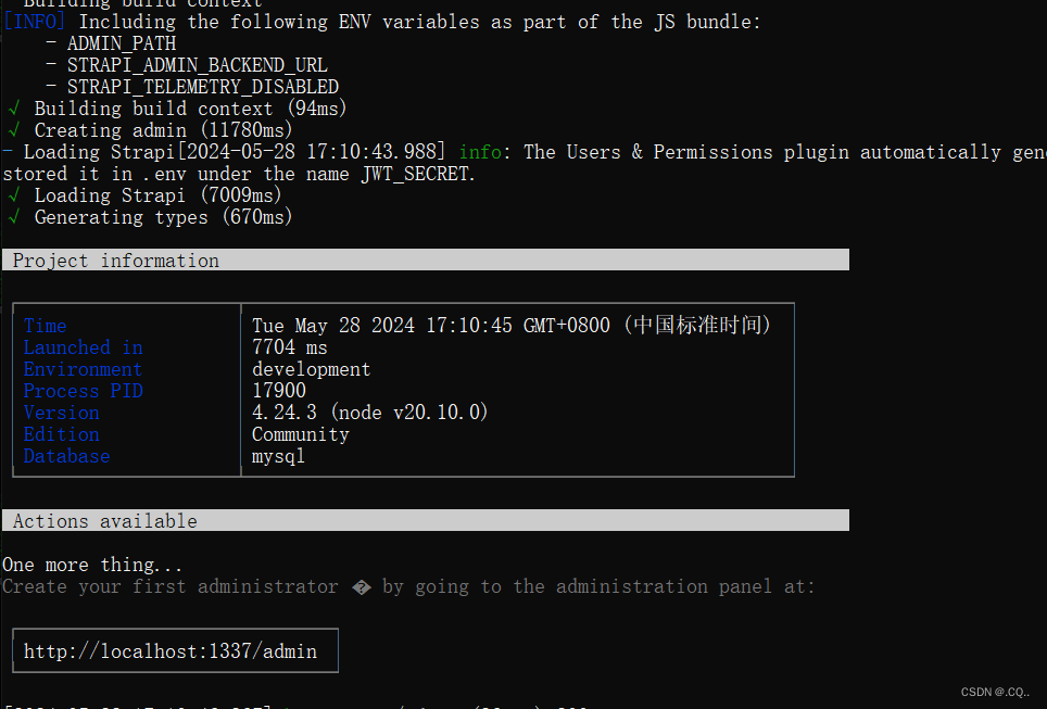 strapi安装教程，并使用nginx部署到本地_strapi 安装-CSDN博客