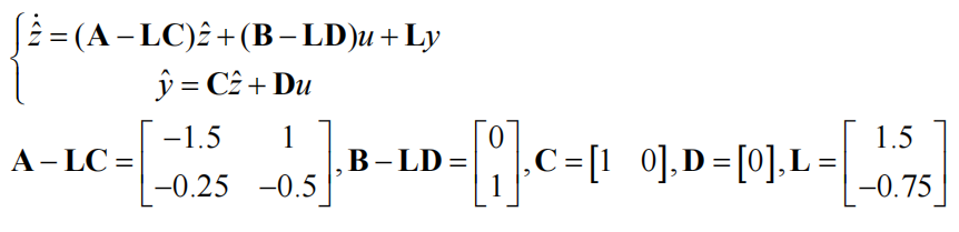 【Luenberger Observer】龙贝格观测器及示例Matlab仿真_luenberger估测器csdn-CSDN博客