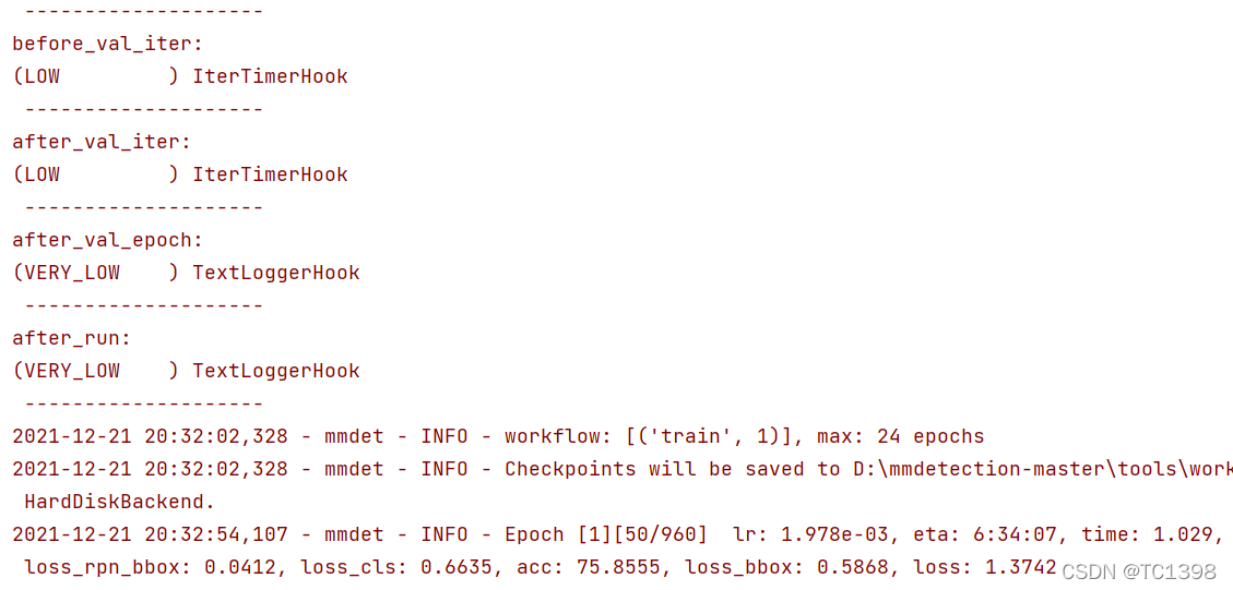 MMdetection用voc数据集训练：The `num_classes` (x) in Shared2FCBBoxHead of MMDataParallel does not ...