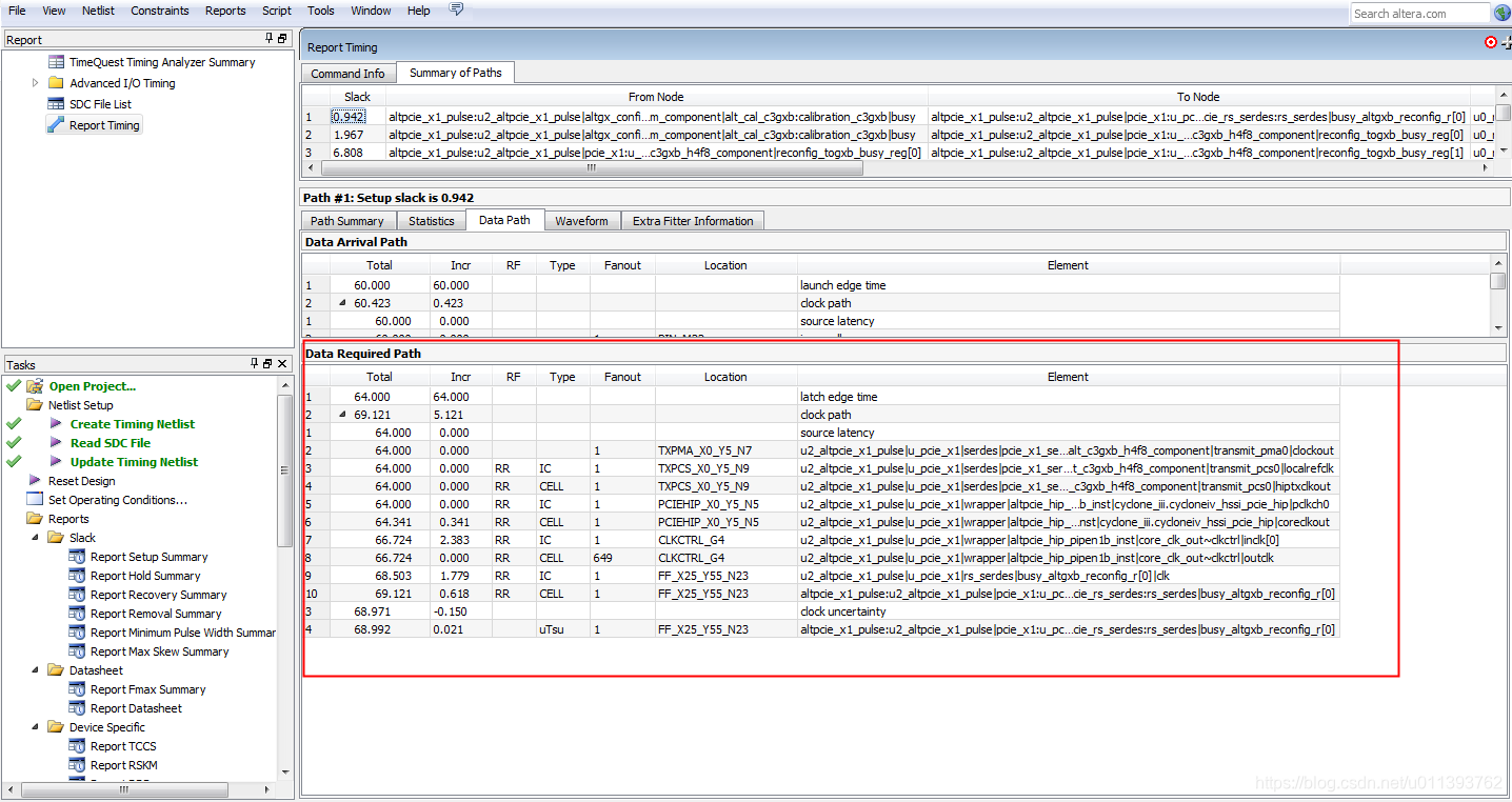 Altera timing analyzer理解_extra fitter information-CSDN博客