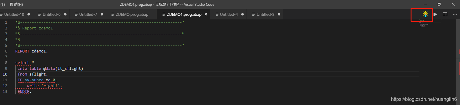 VS CODE 使用ABAP_vscode abap-CSDN博客
