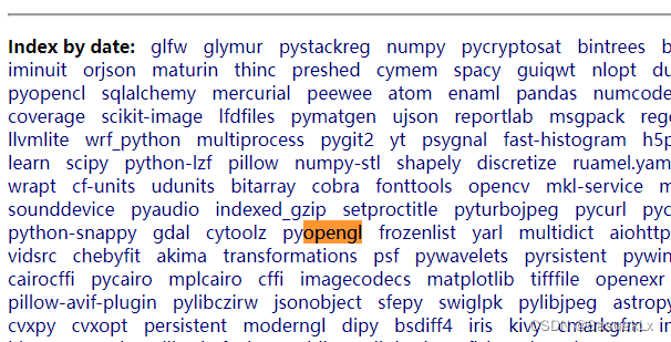 【工具】 Anaconda3+python3.8+openGL安装教程_conda安装opengl-CSDN博客