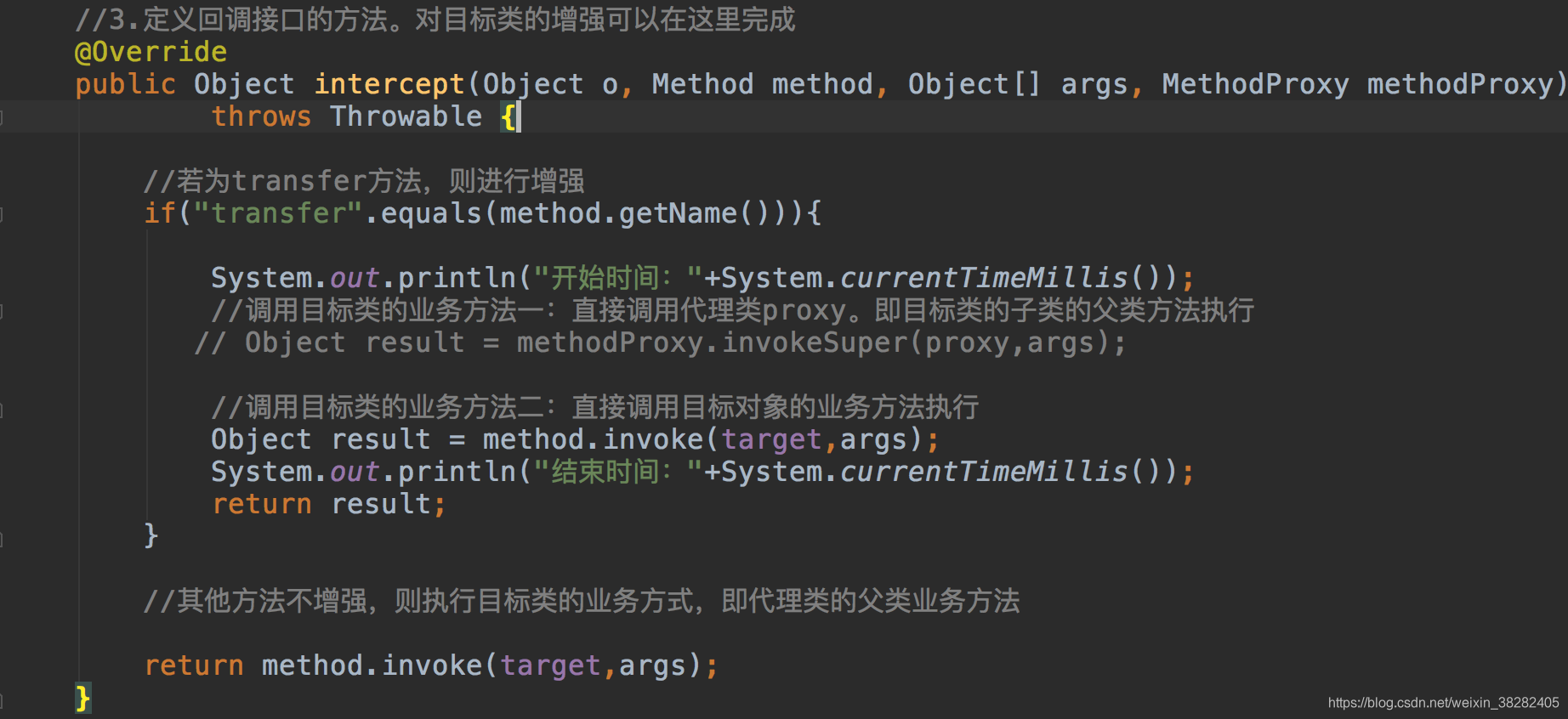设计模式——CGLIB动态代理_cglib代理的对象是目标对象的子类吗?-CSDN博客