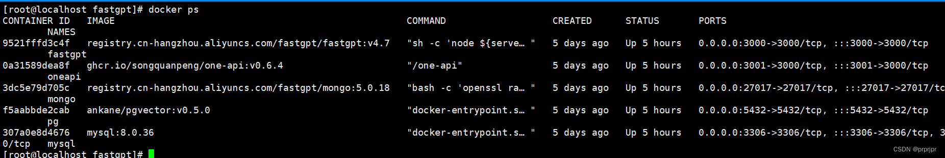 在centos7上搭建基于 FastGPT 本地知识库_centos 安装fastgpt-CSDN博客