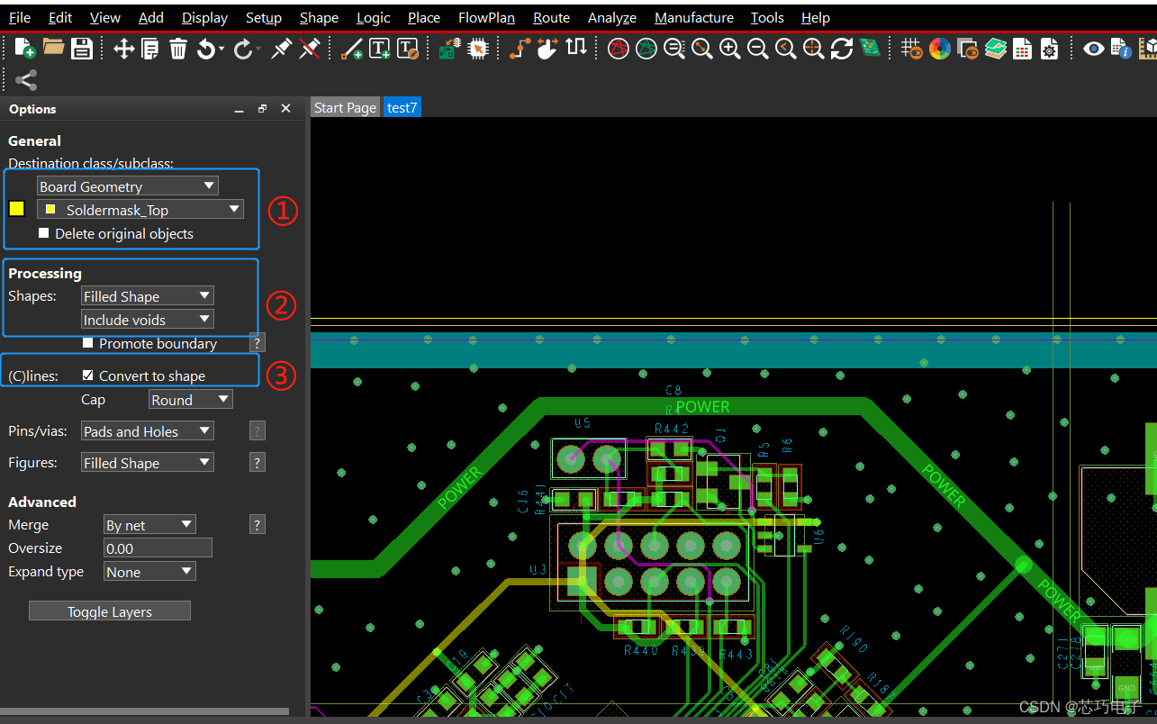 Allegro PCB设计小诀窍系列--03.如何把PCB板上的线变成铜皮_allegro cross copy-CSDN博客