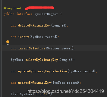 spring boot 报错Could not autowire. No beans of 'BookMapper' type found. less... (Ctrl+F1)-CSDN博客