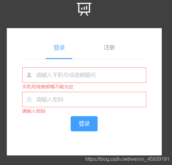 Vueelement Ui实现登录注册表单本文实例为大家分享了vueelement Ui实现登录注册表单的具体代码供大家参考具体 Csdn博客