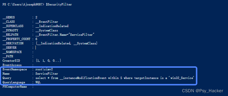 WMI系列--WMI订阅事件_wmi事件订阅-CSDN博客