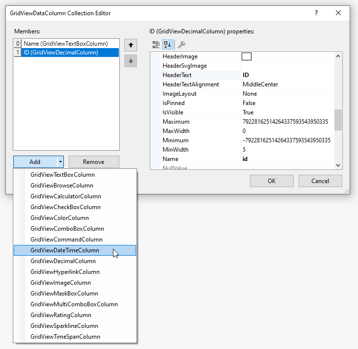 界面控件telerik Ui For Winforms使用指南 数据绑定 And 填充(二)telerik Winform Csdn博客
